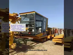 China Used 1ton 3ton 5ton 6ton Zoomlion Sany XCMG Fast Erect Mini Mobile Tower Crane for Sale for sale