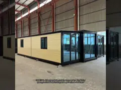 40ft Expandable Container Home with 2200mm Fold Size and 72m² Living Space for Fabricated Workforce Accommodation