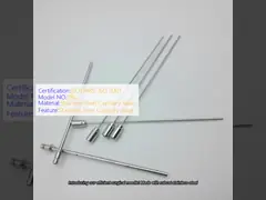 Efficient Surgical Needle with Robust Stainless Steel Construction