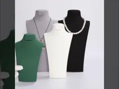 Высококлассный ювелирный манекен Белый ювелирный стенд Дисплей ювелирный манекен