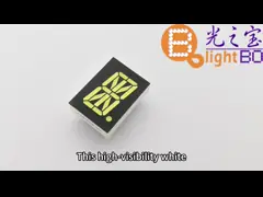 Display LED alfanumérico de 16 segmentos blanco para indicador de ascensor