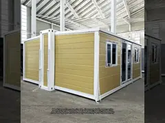 Customizable Prefab Folding House 700mm Modular Design Fireproof