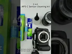 10-Pack APS-C Camera Sensor Cleaning Kit with Double-headed Swabs for Effective Dust Removal