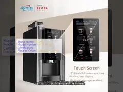 Convenient and Commercial Coffee Vending Machine EVOACAS Table Top Espresso Tea Vending Machine