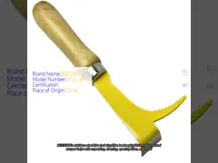 BEESTAR Stainless Steel Hive Tool with Hook New Condition Beekeeping Tool for Apiculture for Farm Industries