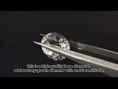 China Big size  White HPHT Rough Lab-Grown Diamond Loose Jewelry Diamond for sale