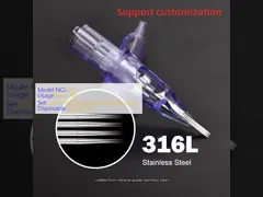Durable Precision Tattoo Needles with Custom Shapes for Artists