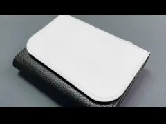 Big Capacity Multiple Card Slots Sublimation Trifold Leather Wallet For Men And Women