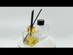 Transparent Square Reed Diffuser Glass Bottle