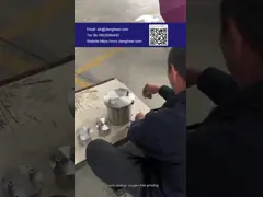 Cina 250ml 100mm Vacuum Ball Mill Jar pot accessori per laboratorio duro in vendita