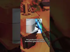 China 86mm 160W Brushless Permanent Magnet Motor 48v dc 1500rpm 1N.m Brushless dc motor for sale