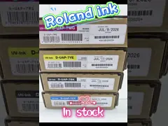 China Roland D-UAP-7 Solvent Ink Cartridge 750ml CMYKW GLOSS for UG-642 Printer with Chip for sale