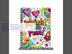 Hardcover Custom Journal Notebook with Embossed Design Technique and Elegant Cover Material