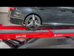 China Y-shaped Vertical Rise Scissor Car Lift For Wheel Alignment Lift Heavy Duty 11 cylinders lifting capacity 5500kgs for sale
