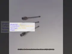Premium Tc4 Titanium Alloy Fluid Needle for Precision Applications