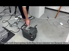 China 8 Bands 2km Interference Range Drone Jammer / FPV Signal Jammer for sale