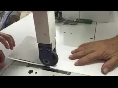 China 800 Watt Ultrasonic Sewing Machine For Fabric Sealing Cutting With 12mm Rotary Wheel for sale