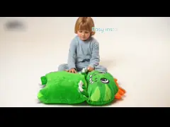 China 60x39 Inch Shark Toddler Nap Mat with Pillow & Blanket - All-Season Portable Sleeping Bag for Kids 3+ for sale