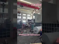 315 tons power scrap metal baler machine