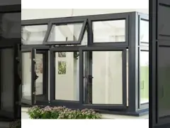 China Modern Aluminum Sliding Window with Stainless Steel Hardware for sale