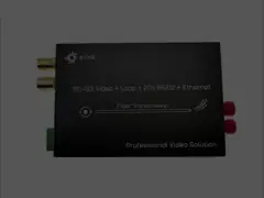 12G-SDI to Fiber Converter with Gigabit Ethernet and 2Ch Backward RS485 with Long transmission capab