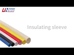 China Industrial-Grade Glass Fibre Insulation Sleeve For Electrical Insulation for sale