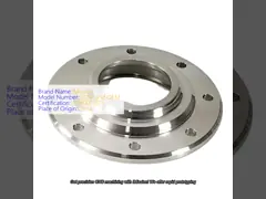 0.002mm~0.005mm 정밀 CNC 가공 선삭 양극 산화 스테인리스 스틸 CNC 선삭