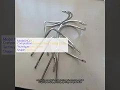 Tainless Steel Orthopedic Puncture Needle Bending Grooving Tapering Graduated