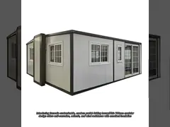 Modern Prefab Folding House 700mm Customizable Modular Design