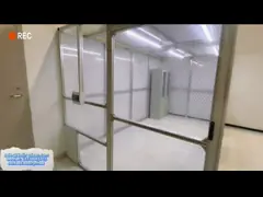 Biological Lab Modular Softwall Clean Room Class 10000 , Hospital Pharmacy Clean Room