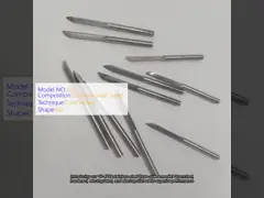 China 17-4PH 3 Sided Stainless Steel Needle Quenching Hardening Electroplating for sale