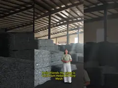 Galfan Coated Gabion Cage Box Retaining Wall Hydraulic Lock Chamber Stone Armor Coastal Defense