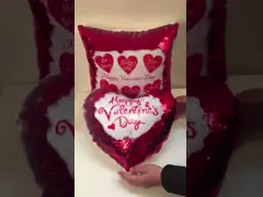 多色 洗練された空白 パーソナライズド ギフト用 シーキン クッションカバー 40*40cm