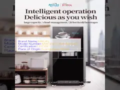 Commercial Auto Espresso Machine with European Grinder 2200W