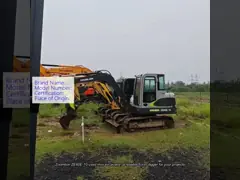 China Used Original Mini Excavator Zoomlion Ze60e-10 6ton Used Mini Digger Original Excavator for sale