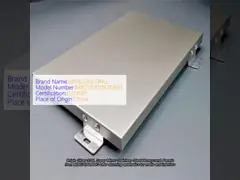 Origin Silver 316L Super Mirror Finished Stainless Steel Honeycomb Panel For Mall
