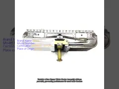 4-Row Burner Water Heater Combustion Assembly