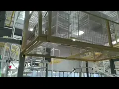 Linha de revestimento de trilhos de piso de alto desempenho para produtos diversos