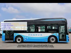 7.5m 18 Seater Electric City Bus with 280km Range Zero Emission.