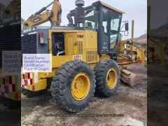 China Good Performance Low Price Front Loader Shantui 180 Motor Grader Construction Equipment Grader for sale