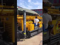 St 180 Water Well Drilling Machine Rubber Crawler Mounted Large