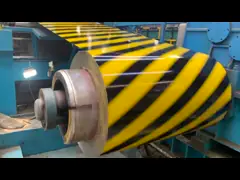 Prepainted Printed Warning Tape With Vivid Colors And Diverse Patterns
