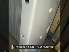TMY In Stock Oil Cooler 4206097 Hitachi Excavator EX100-1 plate radiator