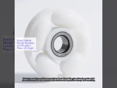 Omni Wheel Nylon Roller High Precision High Wear Resistance For Service Robot Chassis Customized