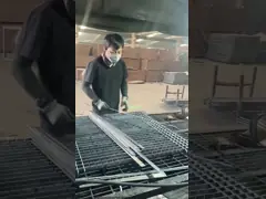 China Hot Dipped Galvanized Metal Grating 505 Serrated Bar Safety Walkway Steel Grating for sale