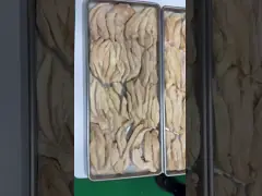 freeze drying chicken meat