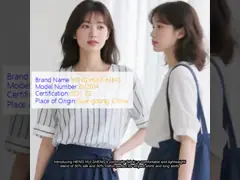 China Striped Woven Shirt Fabric 154GSM Human Silk Cotton Blend Fabric Lightweight for sale