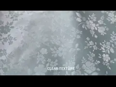 China High-Quality Artificial Leather with 3D Rose Pattern, Durable & Eco-Friendly for Tablecloths for sale