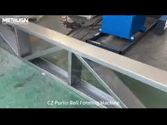 High Precision Dual-Layer Purlin Roll Forming Machine with 18 Forming Stations and 5.5Kw Motor