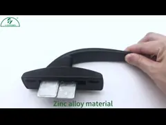 China Inward opener zinc alloy multi point fork handle for aluminum door and window for sale